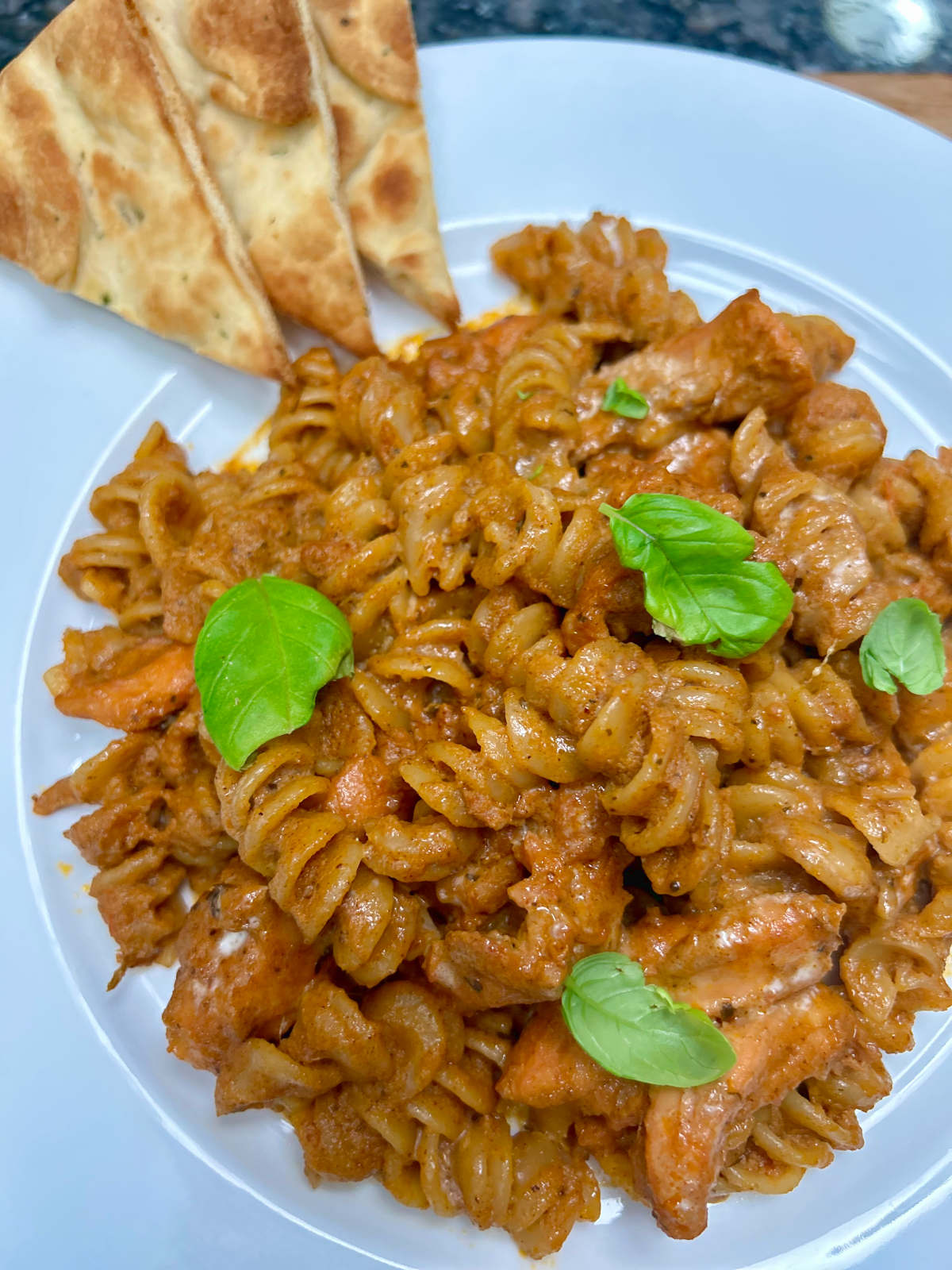 Butter Chicken Pasta • The Fusionary Cook