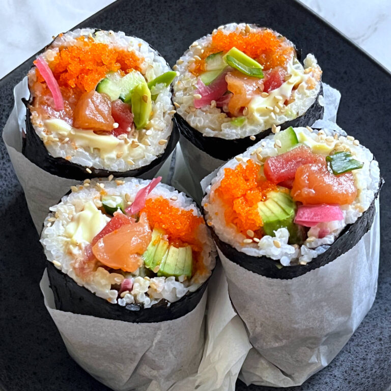 Sushi Burrito • The Fusionary Cook
