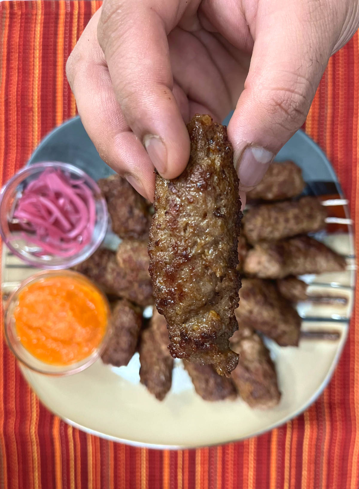 Cevapi Sliders with Ajvar • The Fusionary Cook