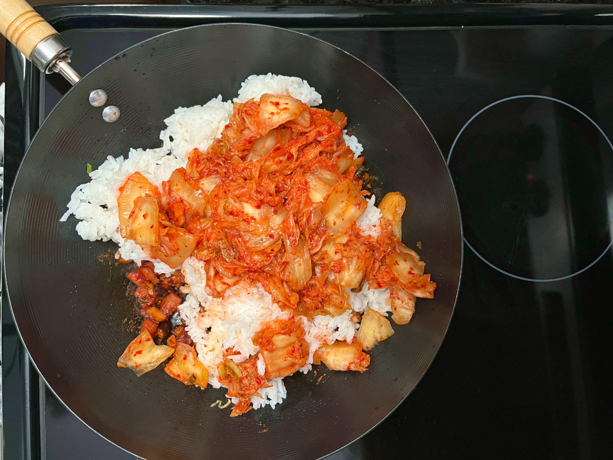 Kimchi Fried Rice • The Fusionary Cook