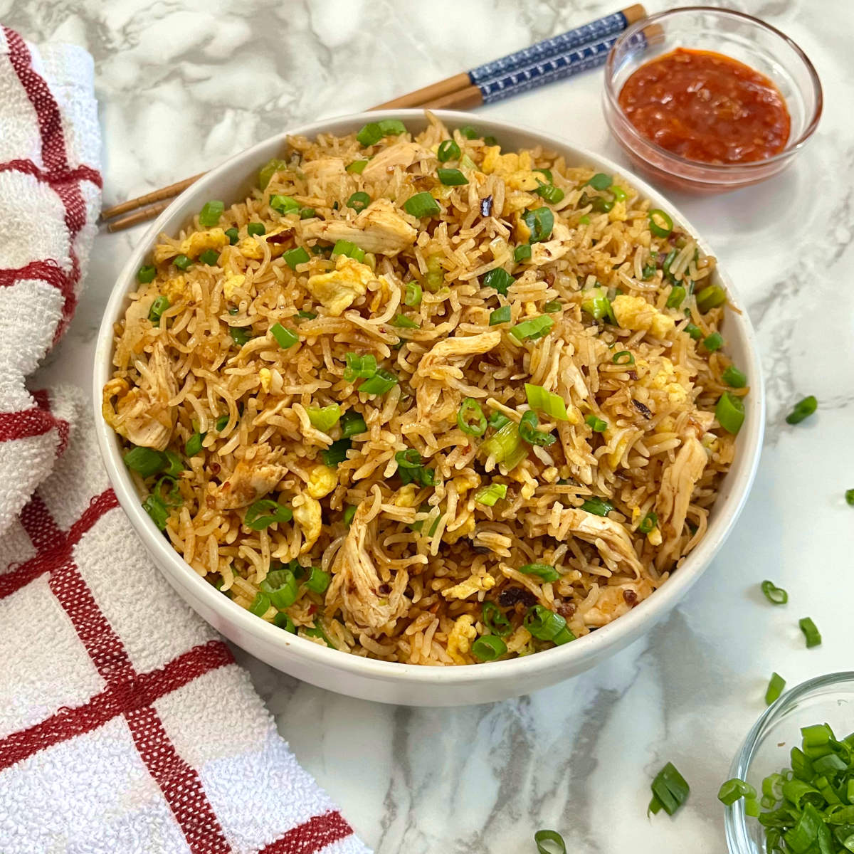Burnt Garlic Fried Rice • The Fusionary Cook