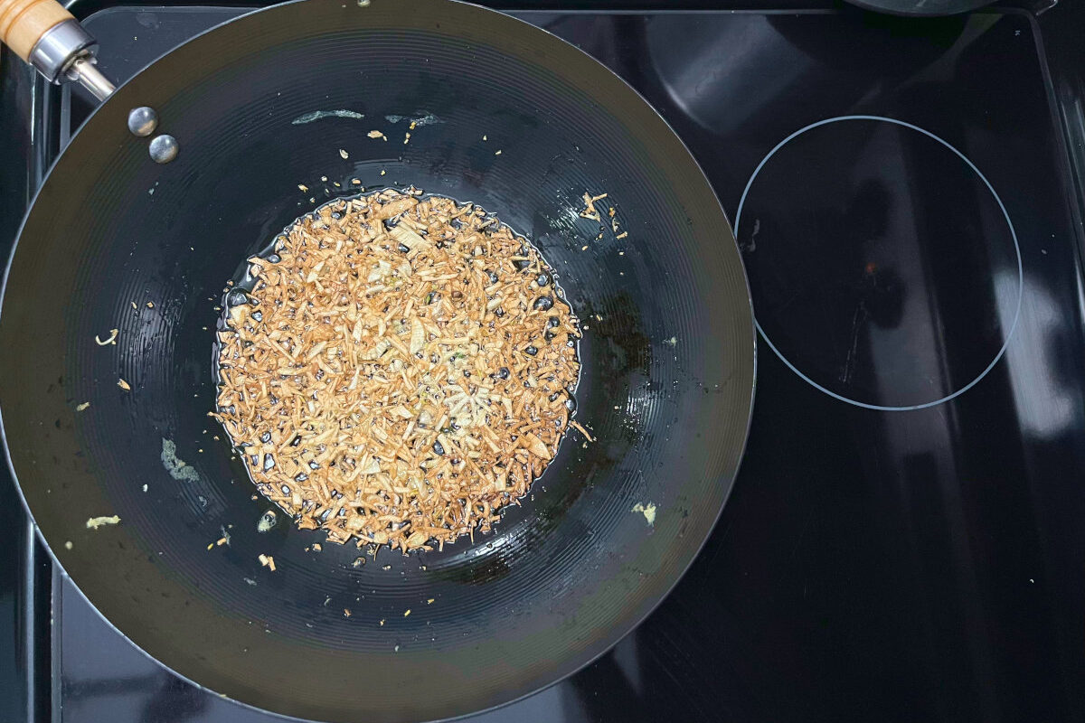 Burnt Garlic Fried Rice • The Fusionary Cook